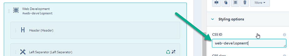 Add A Smooth Scrolling Anchor Link On Hubspot 